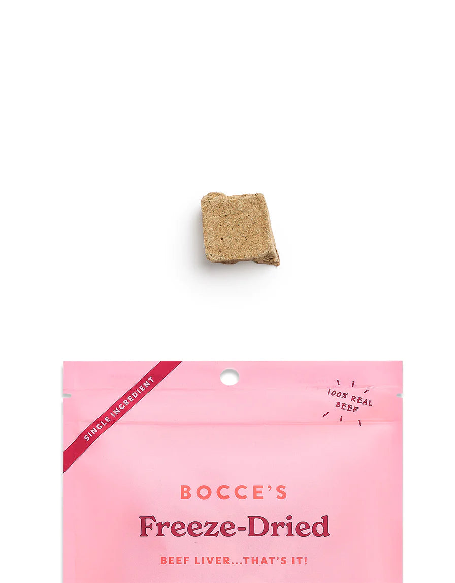 Bocce's Bakery Beef Liver Freeze-Dried – Buffalo Barkery